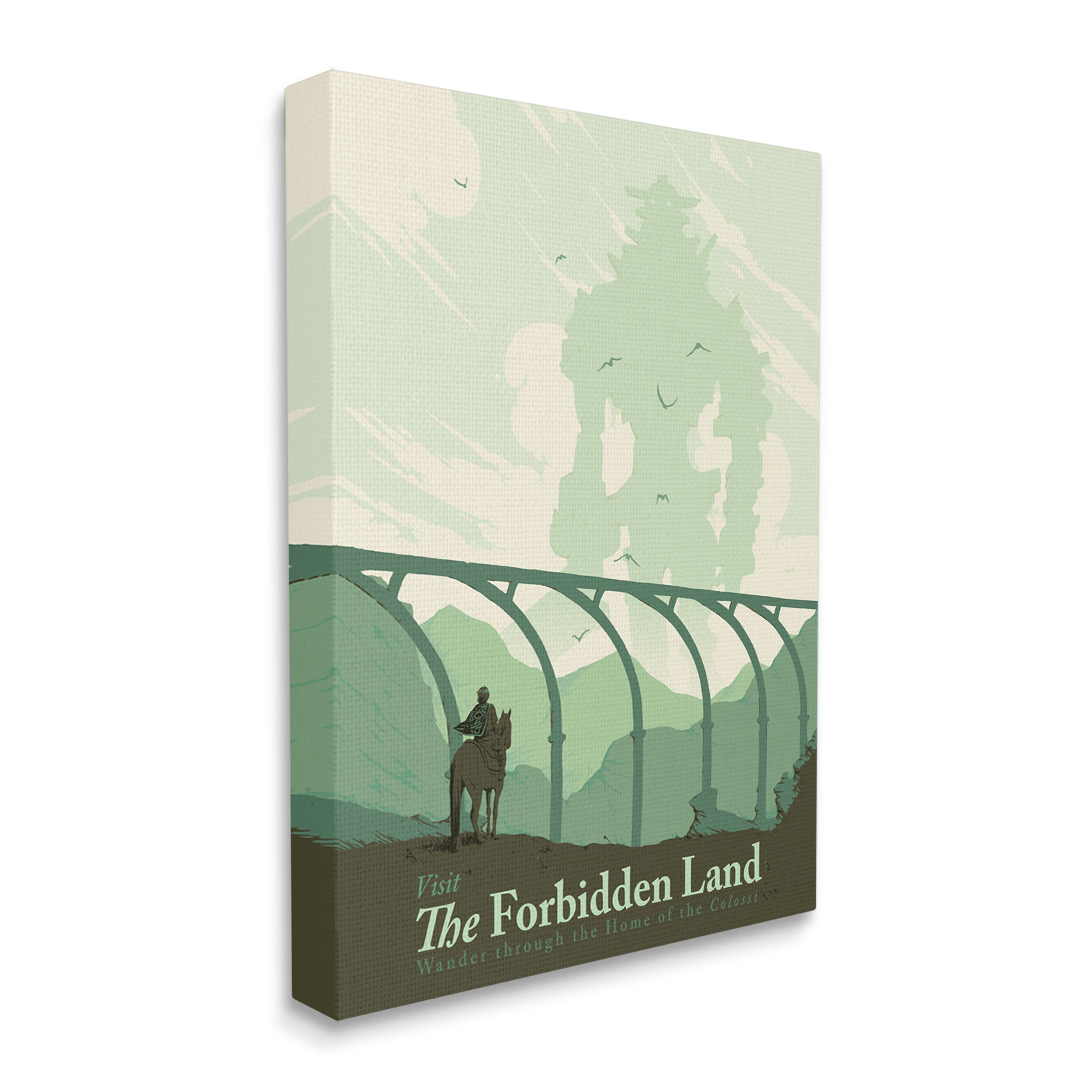 Latitude Run® Forbidden Land Intense Landscape Fantasy by Matheus Lopes Castro - Wrapped Canvas ...